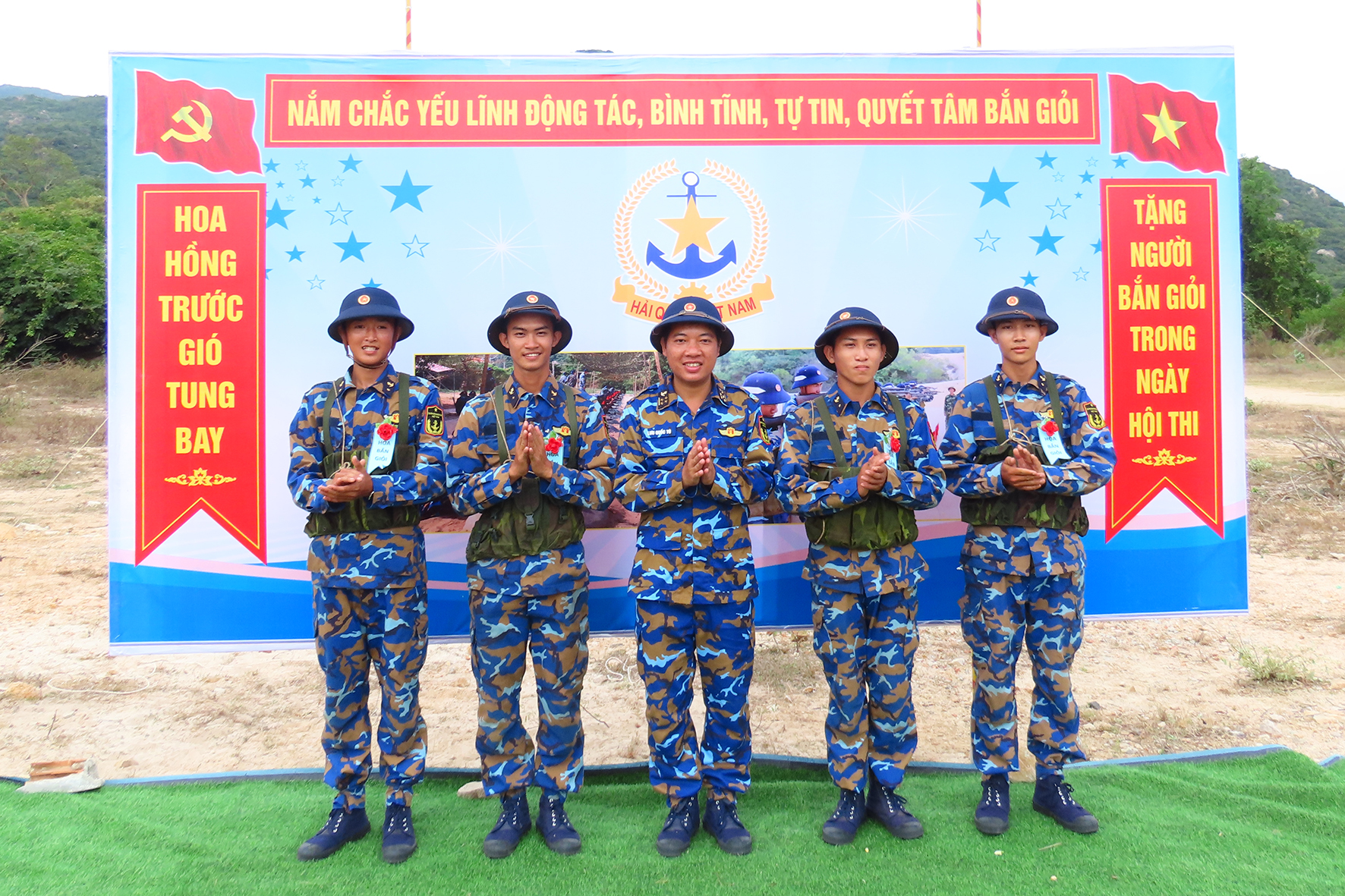 Lữ đoàn 957: Kiểm tra chiến sĩ mới bắn tập lần 1